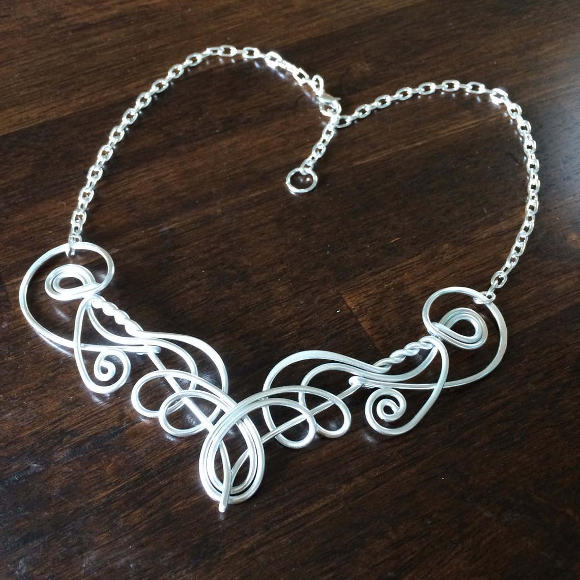 WOODLAND ELF Necklace Hand Wire Wrapped Choose Your Own - Etsy