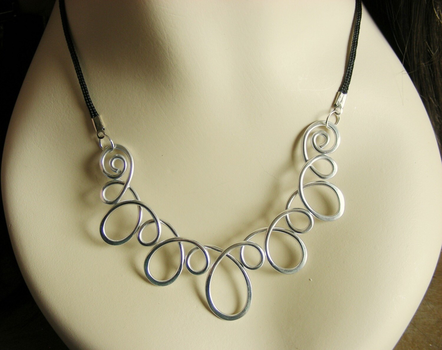 Loop De Loop Necklace Choose Your Own Color - Etsy