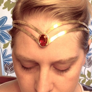 SAILOR MOON Tiara Jewel Headband - Choose Your Own COLOR - Cosplay ...