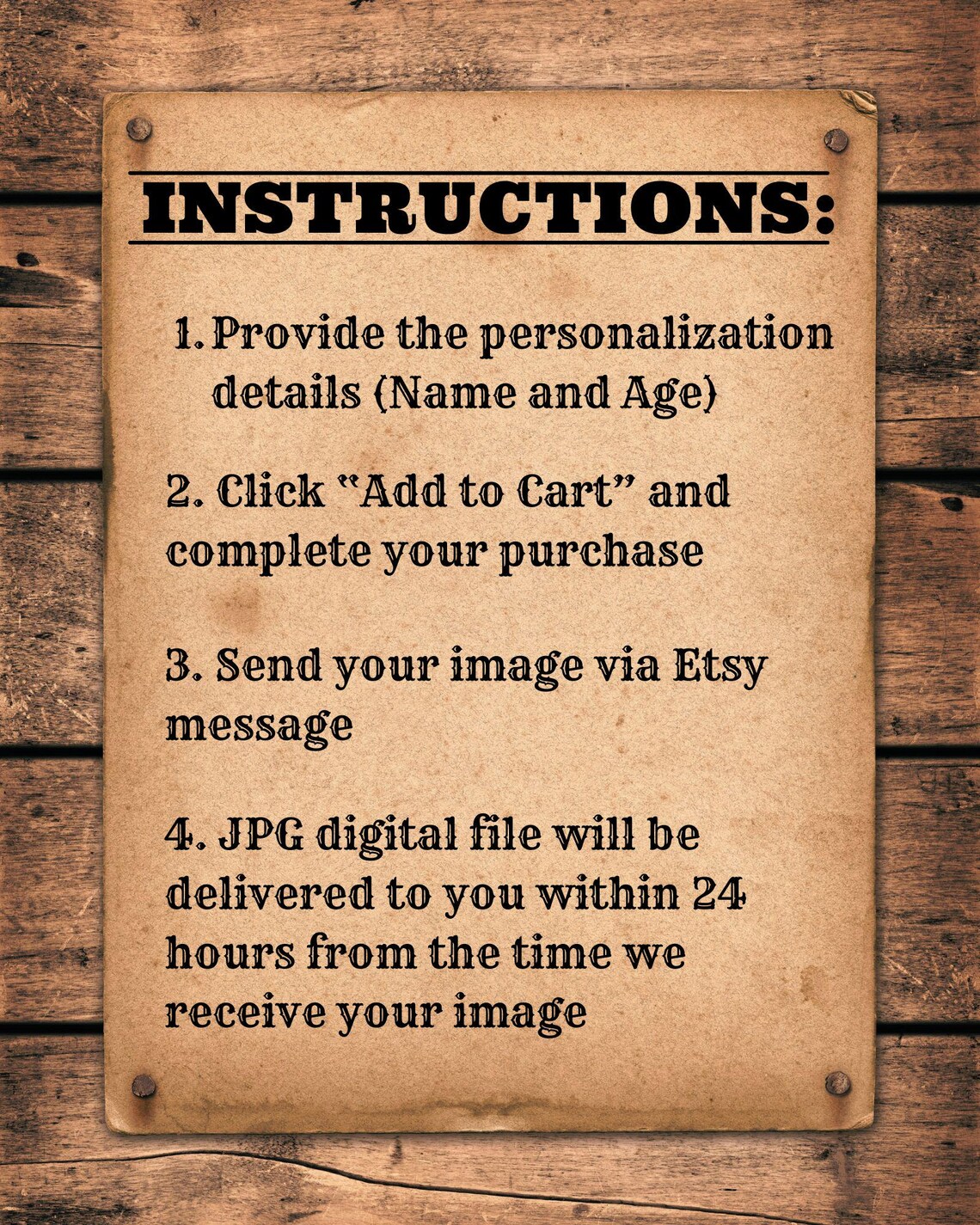 Custom Wanted Poster for Rodeo Birthday - My First Rodeo - Country ...