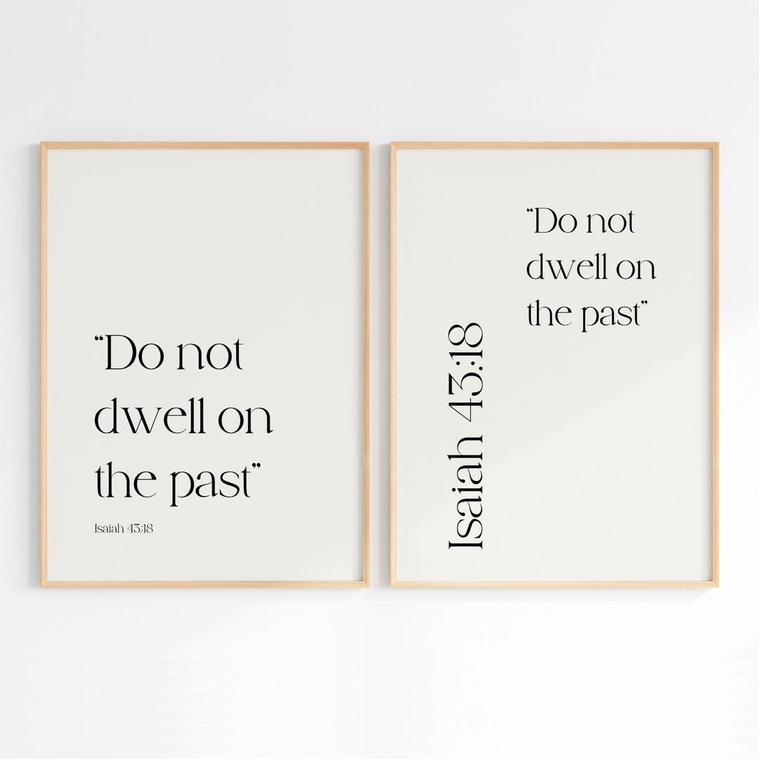 Inspirational Bible Verse Wall Art | Set of 2 | Digital Download ...