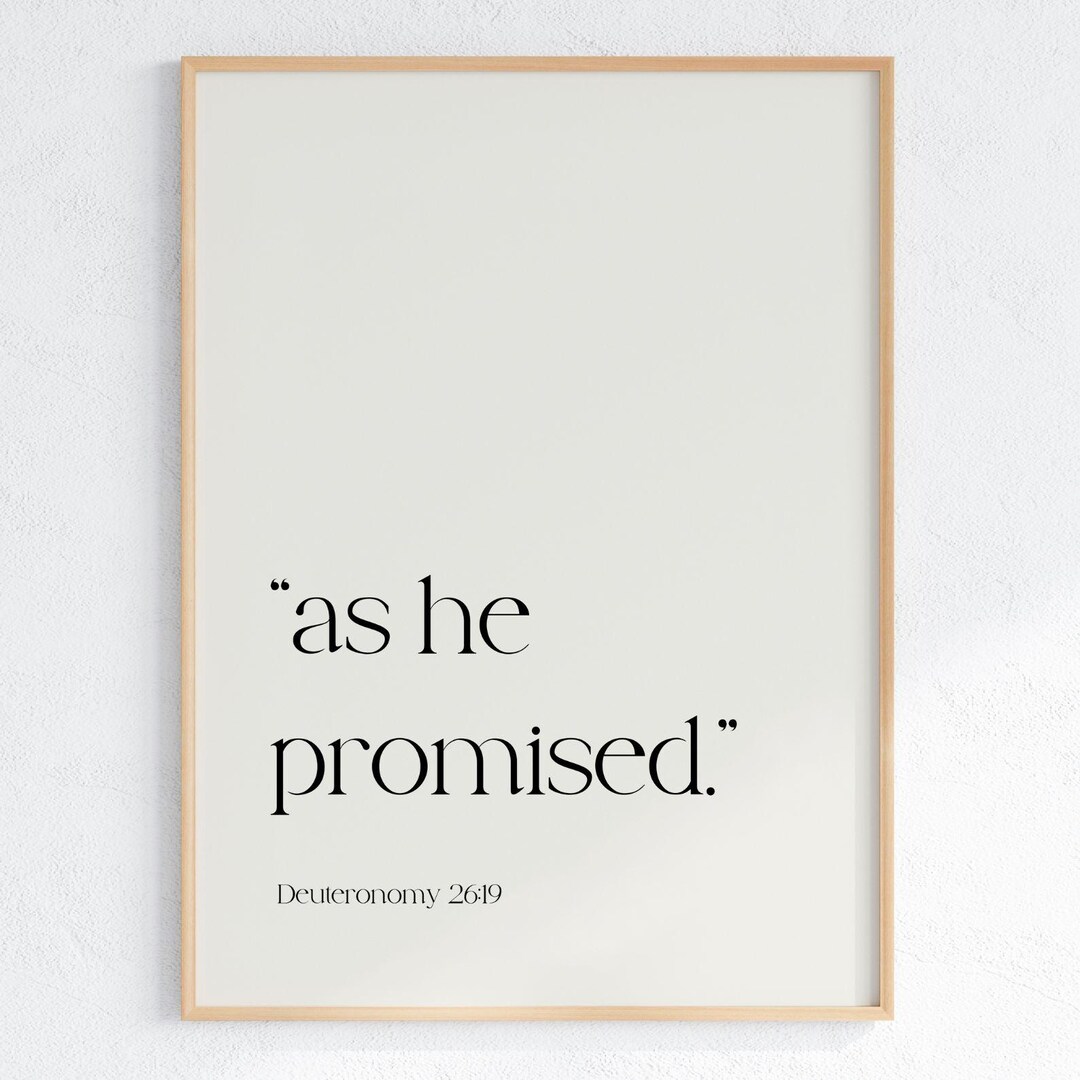 Inspirational Bible Verse Wall Art | Digital Download | Minimalist ...