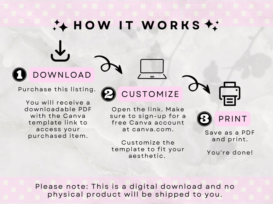 Sorority Resume Template and Cover Letter Pink Editable Canva Template ...