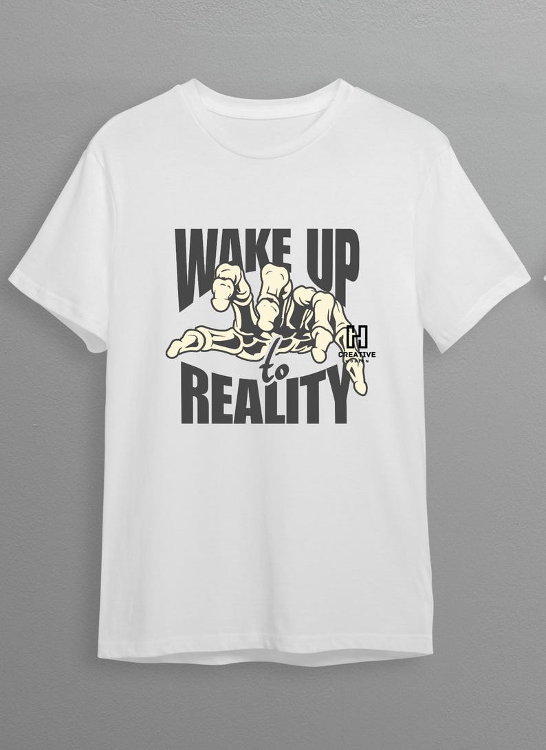 Wake up to Reality Skeleton Hand PNG | Dark Aesthetic Clipart | Edgy ...