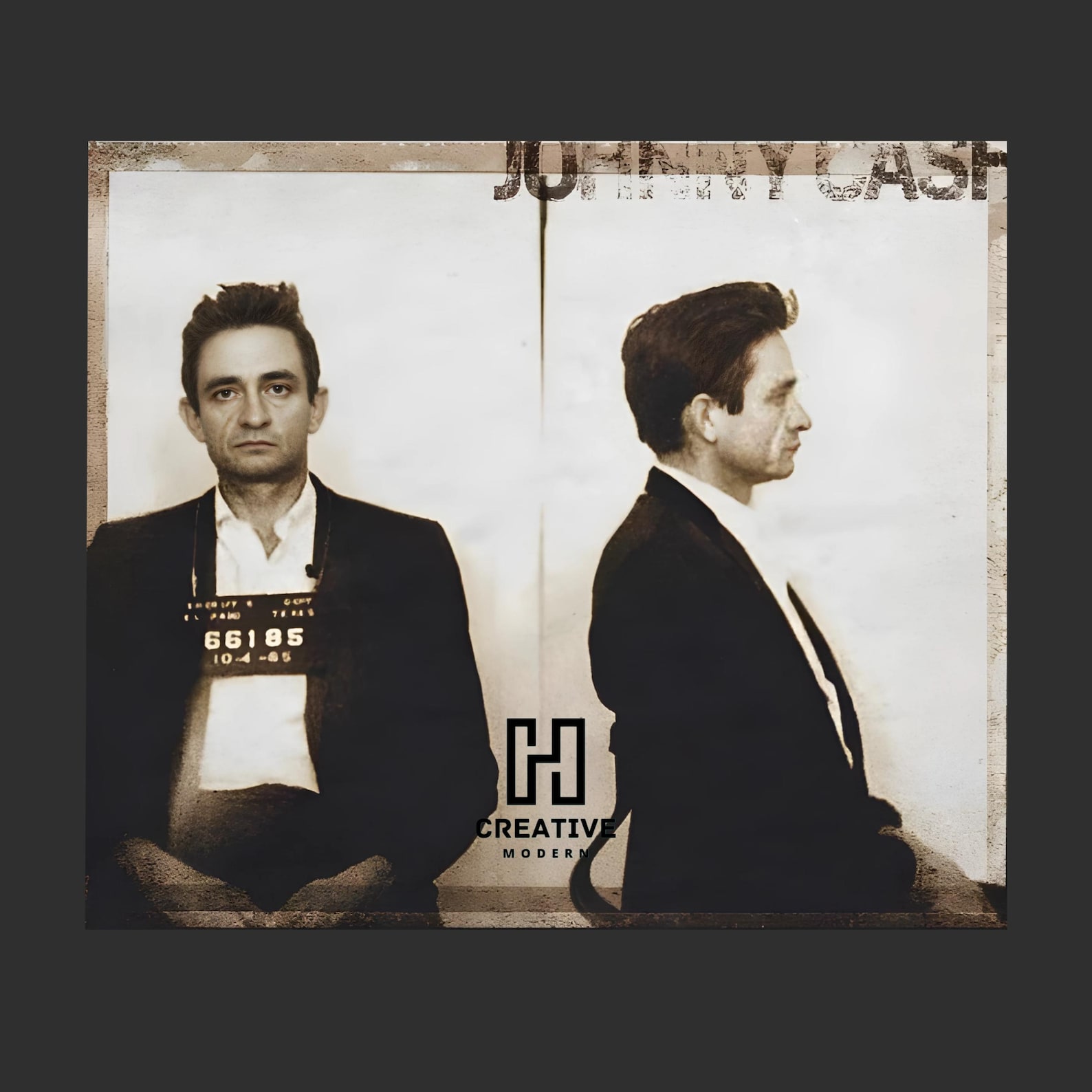 Johnny Cash Design Png, Johnny Cash Mugshot, Country Music Graphic ...