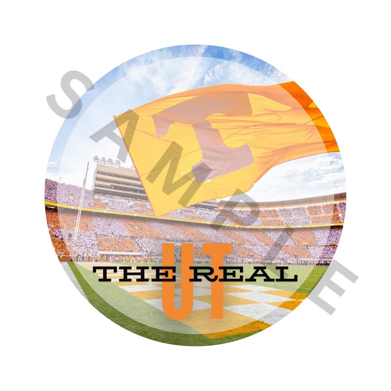 University of Tennessee Gameday Button the Real Ut - Etsy