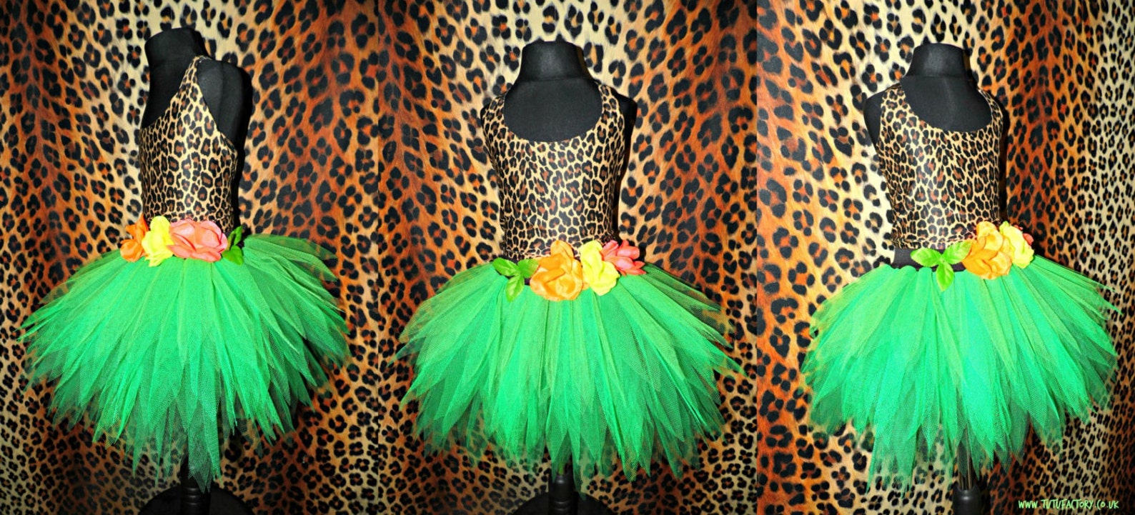 Girls Katy Perry Roar Costume Jungle Tutu Green Forest Fairy - Etsy