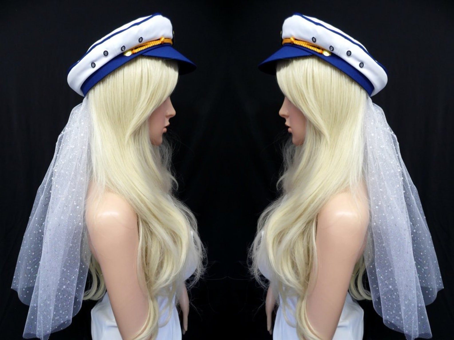 Aye Aye Captain! Sailor Bride to Be Nautical Hen Party Captain Hat With ...