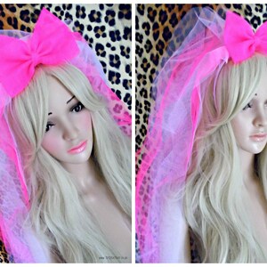 80s Madonna Inspired Neon Veil Bachelorette Party Hen Night Bride to Be ...