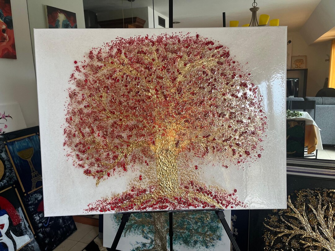 Art Epoxy Tree - Etsy
