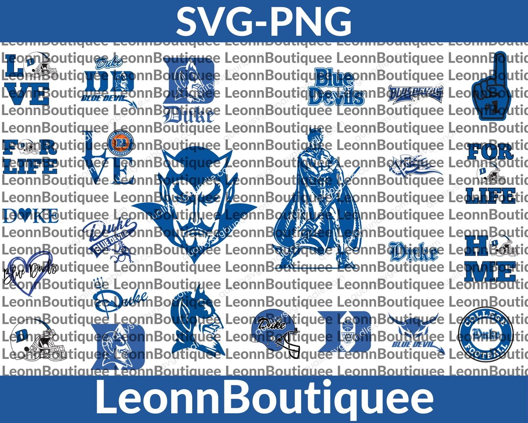 Newest Package Duke Blue Devils SVG, Football Svg, Digital Files, Svg ...
