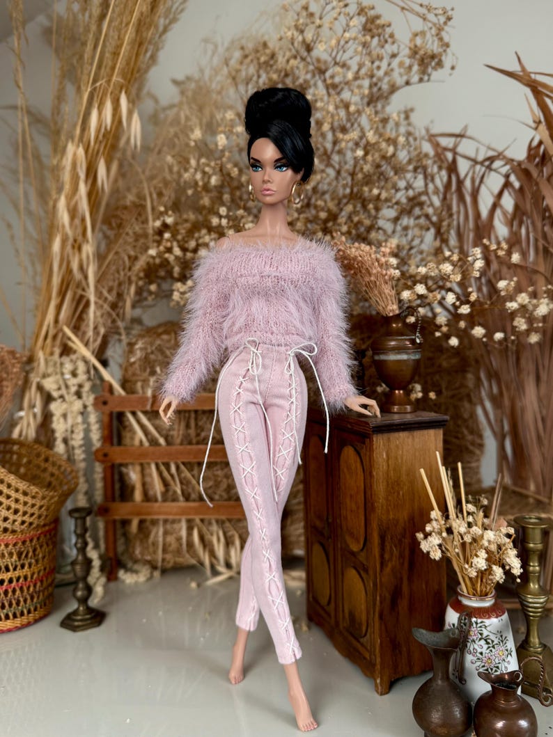 1:6 12" Fashion Dolls / FR Integrity Toys Dolls Pink Trousers - Etsy