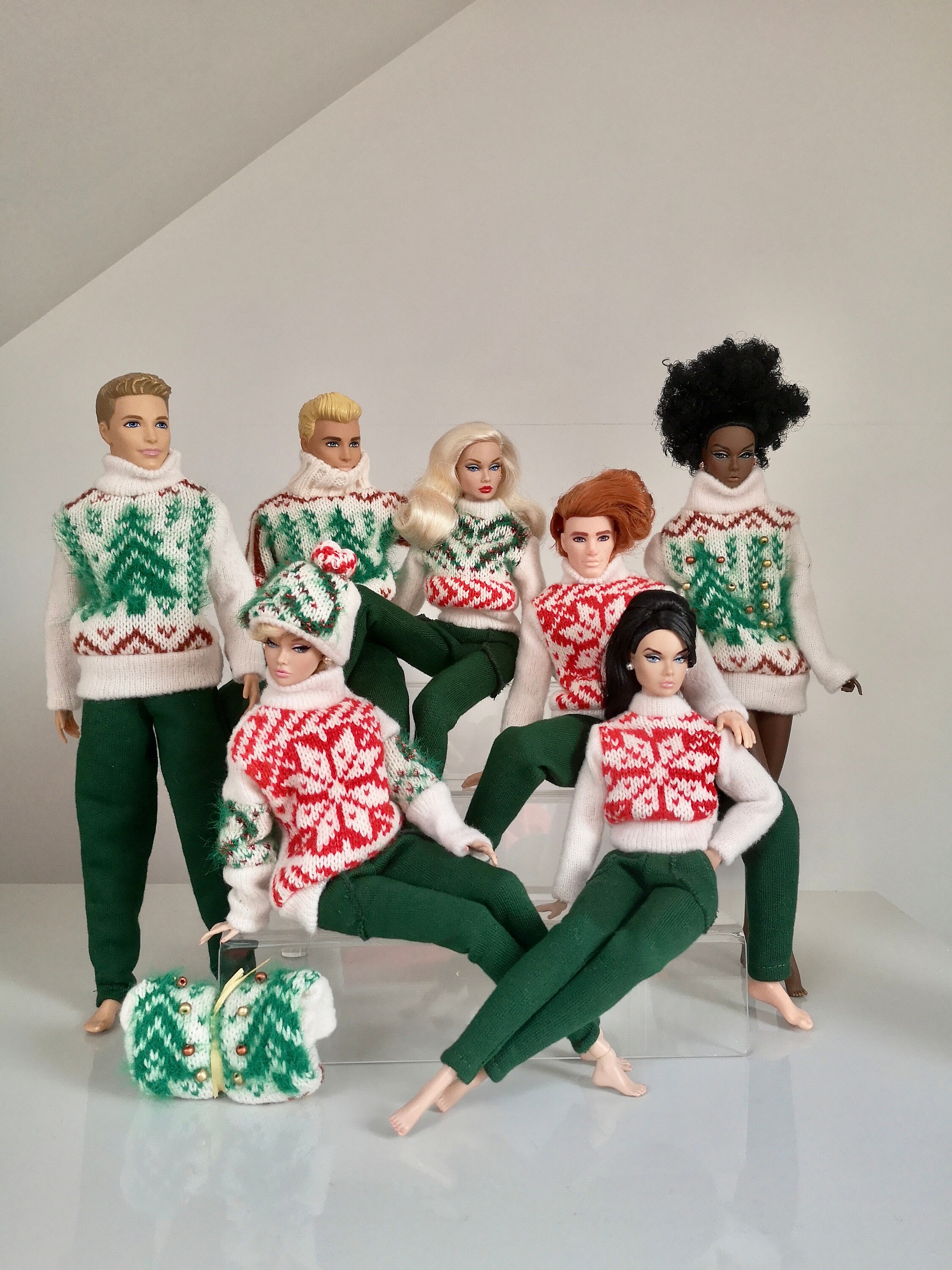 Christmas Clothes for Barbie Etsy UK