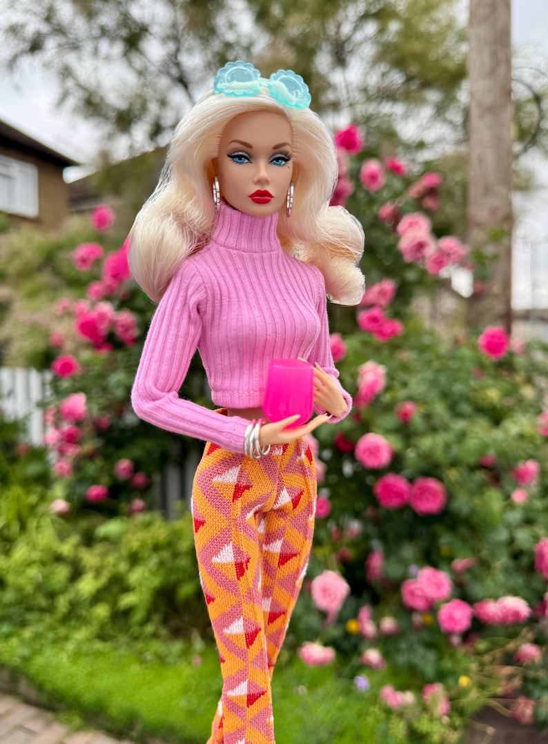 1:6 12" Fashion Dolls / FR Integrity Toys Dolls 60's Trousers and Pink ...