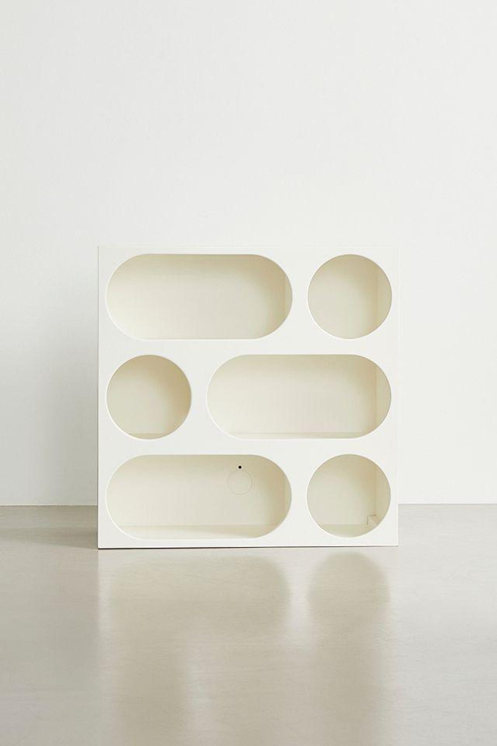 Geometric Storage Shelf 3D Model: Retro Bookshelf STL File (digital ...