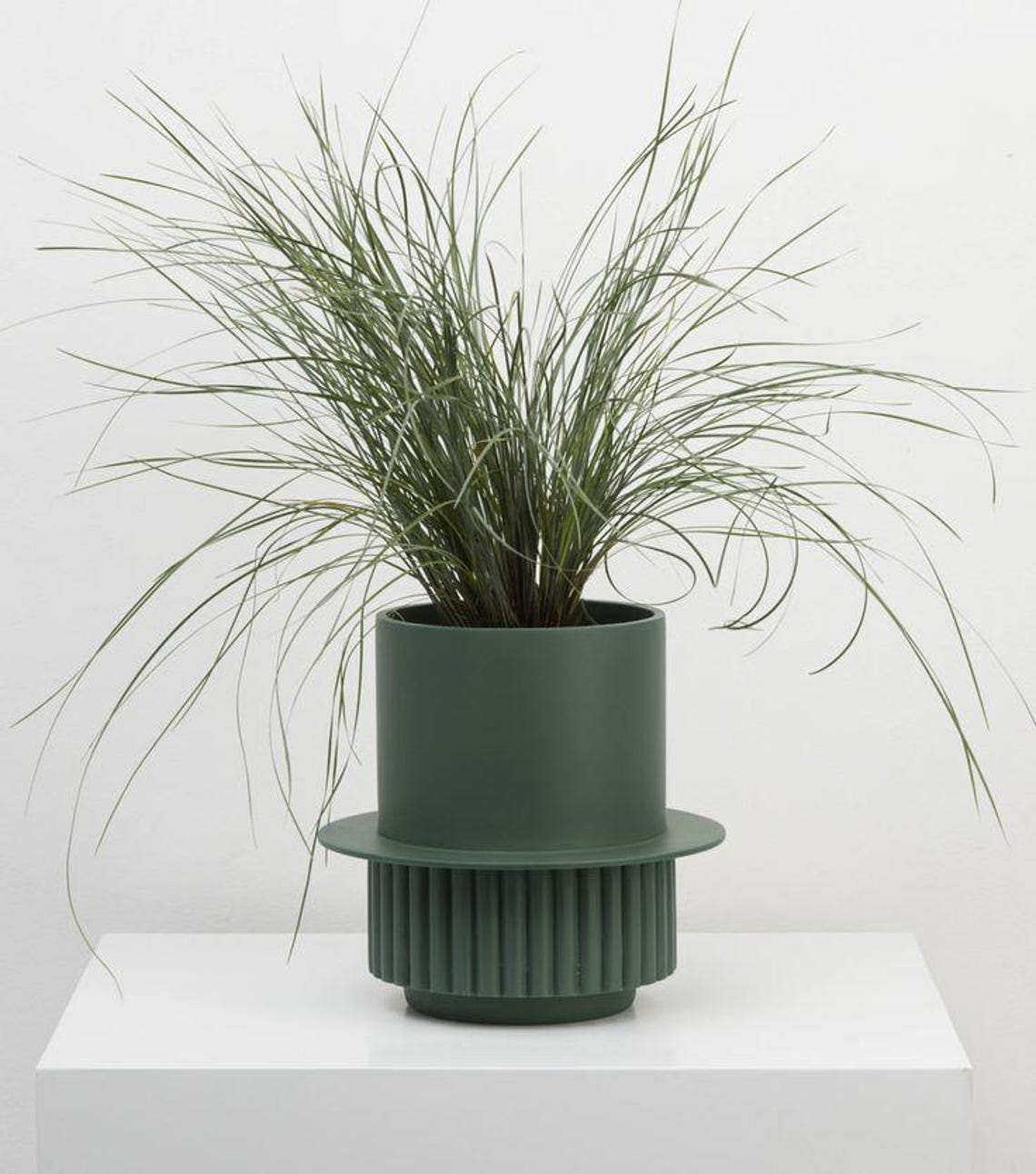 Modern Cylinder Planter 3D Printable STL File, Decorative Pot, Digital ...