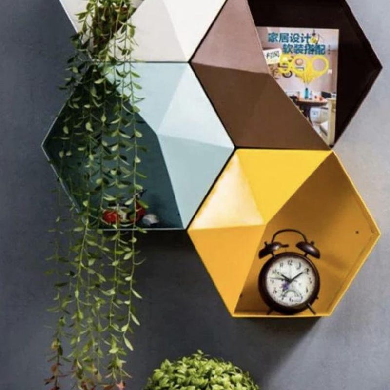 Wall Shelf and Planter - Etsy