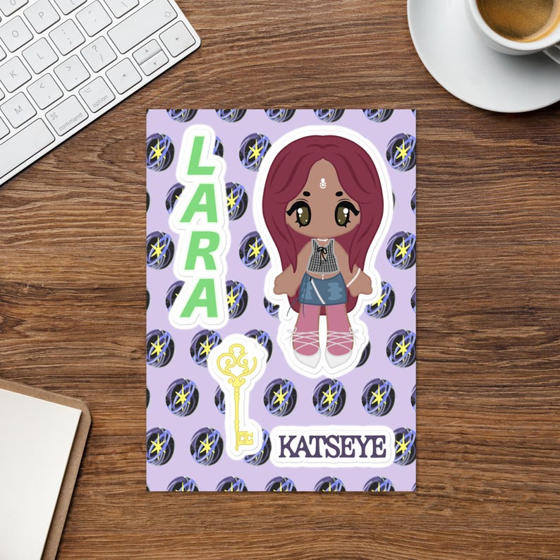 KATSEYE Lara Sticker Sheet - Etsy