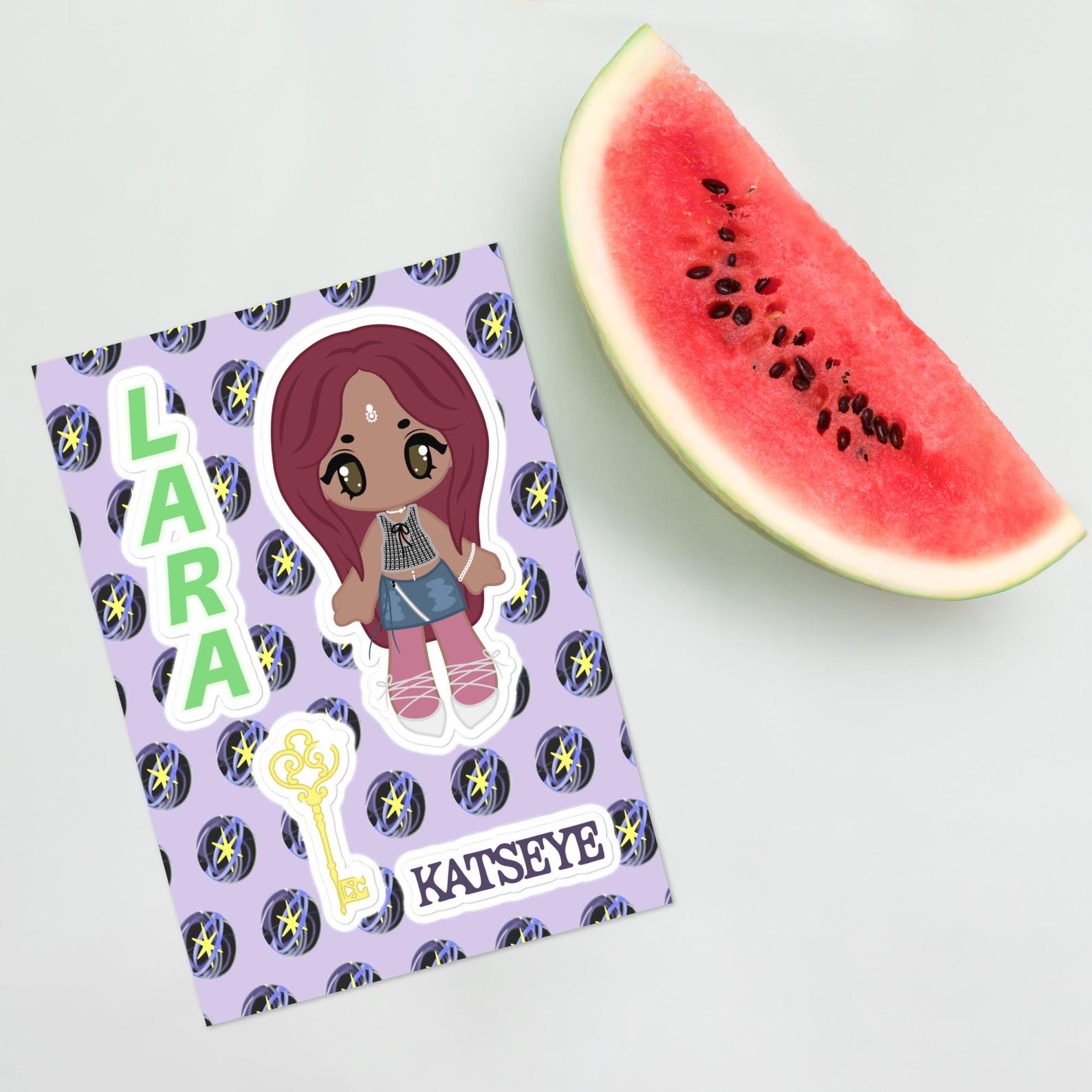 KATSEYE Lara Sticker Sheet - Etsy