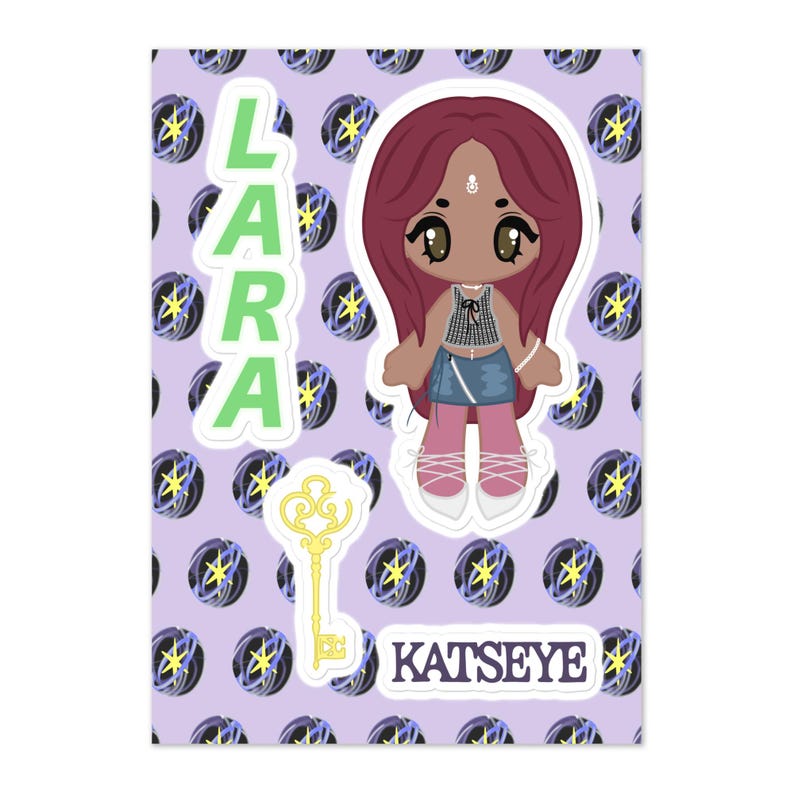 KATSEYE Lara Sticker Sheet - Etsy