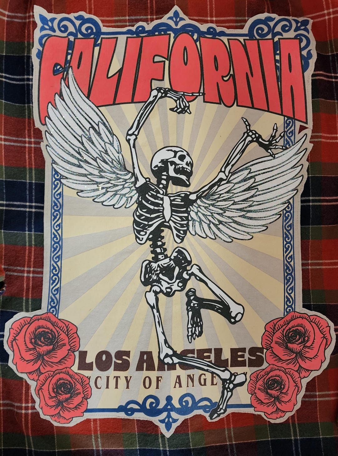 Lost Angeles, California the City of Angels Flannel Shirt. This Angels ...