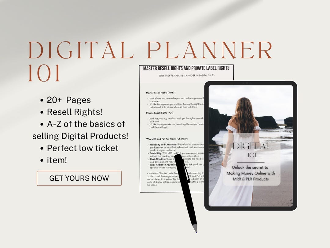 Digital Planner 101 | 22-page Guide | Beginners Guide | Digital ...