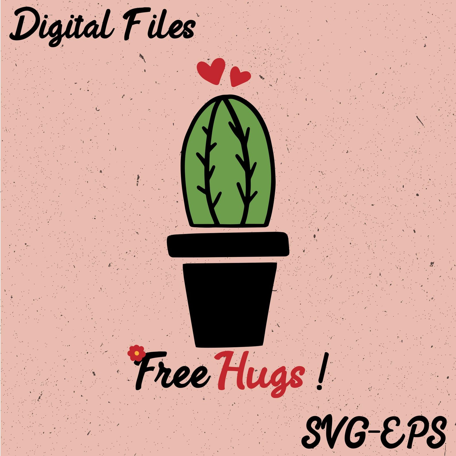 Free Hugs Svg, Cactus Svg, Cactus Quotes Svg, Cute Cacti Svg, Plants ...