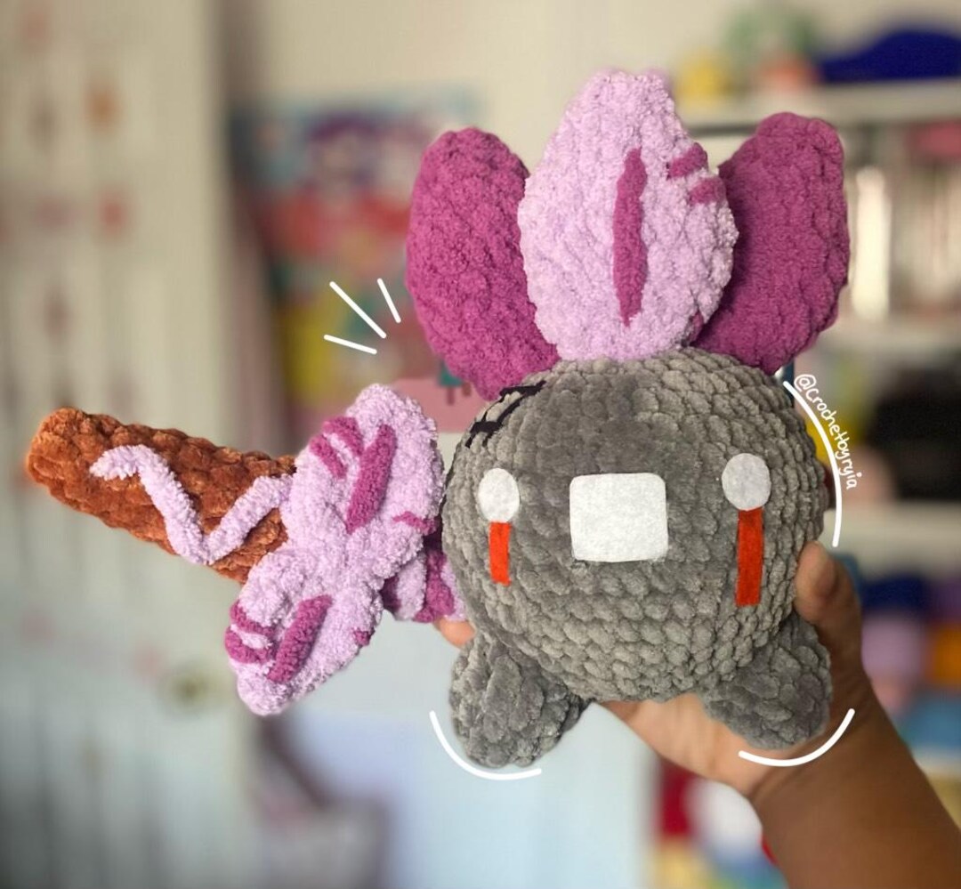 Crochet Evil Turnip Boy Crochet Plushie Amigurumi Turnip Boy Robs a ...