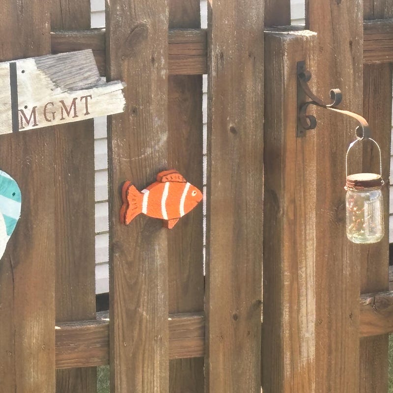 Fence Fish - Etsy