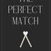 Perfect Match Matchbox Sticker, Wedding Favor Sticker, Wedding Favor ...