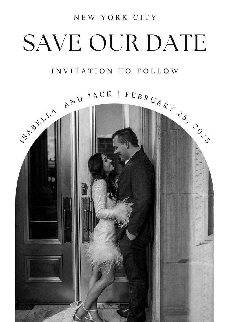 Photo Save the Dates, Unique Save the Date, Classy Save the Date ...