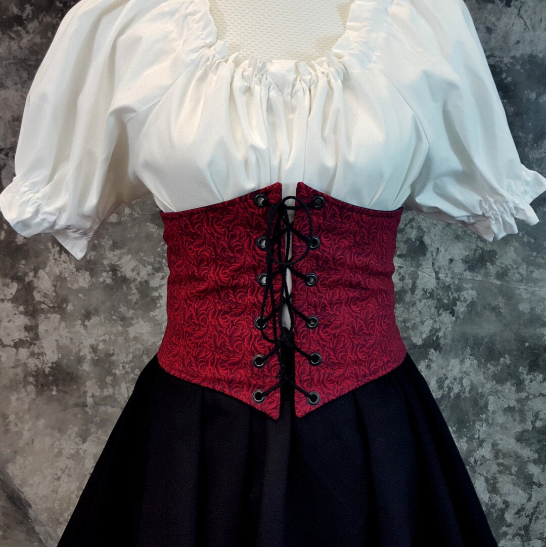 Renaissance Waist Cincher, Pirate, Vampire, Goth, Cosplay, Renaissance ...