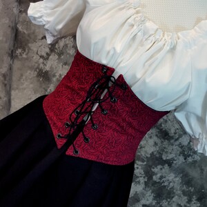 Renaissance Waist Cincher, Pirate, Vampire, Goth, Cosplay, Renaissance ...