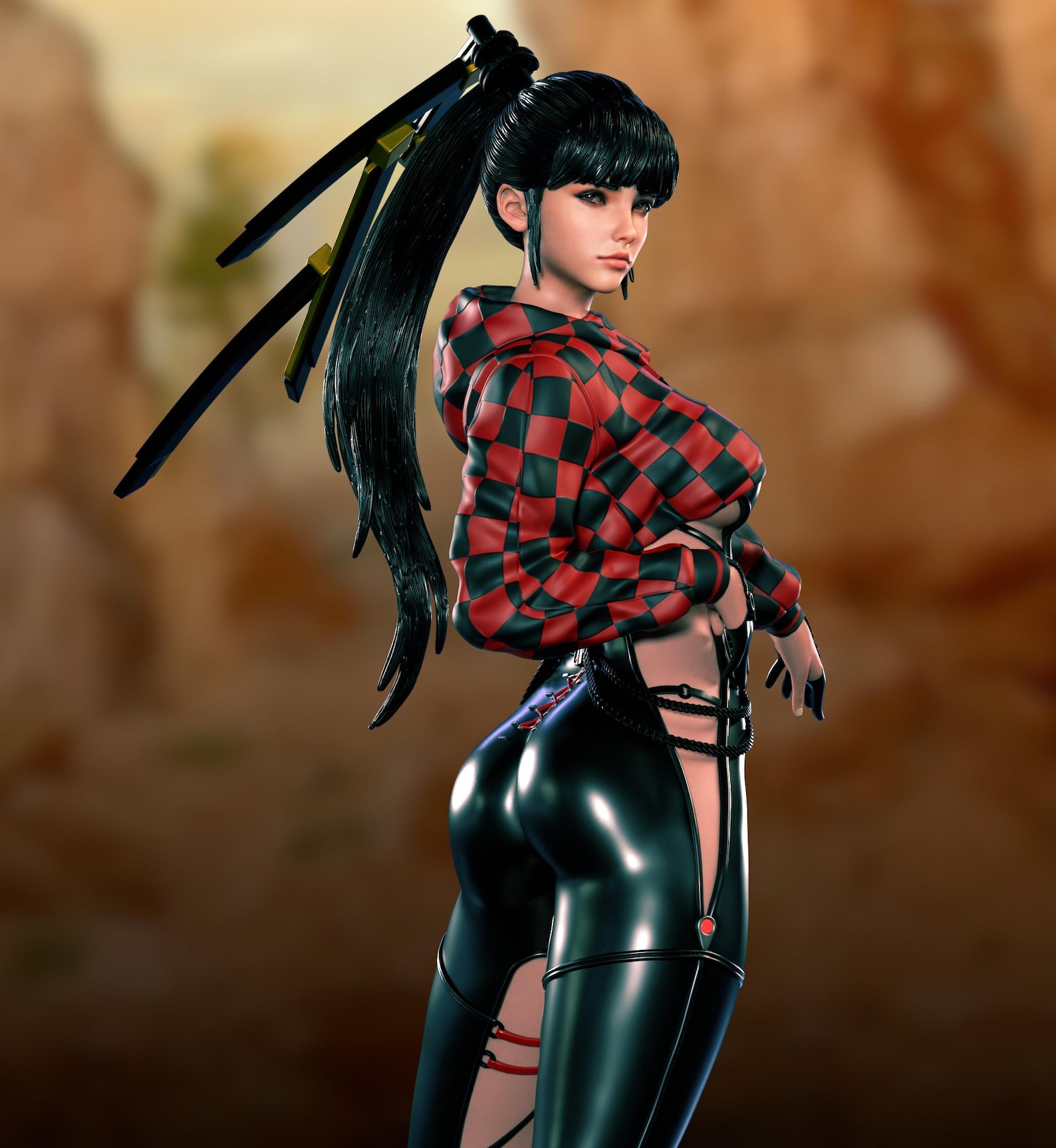 Eve Racer's Stellar Blade - 25 Cm Figure/statue ,pla/sla/3d Printed ...