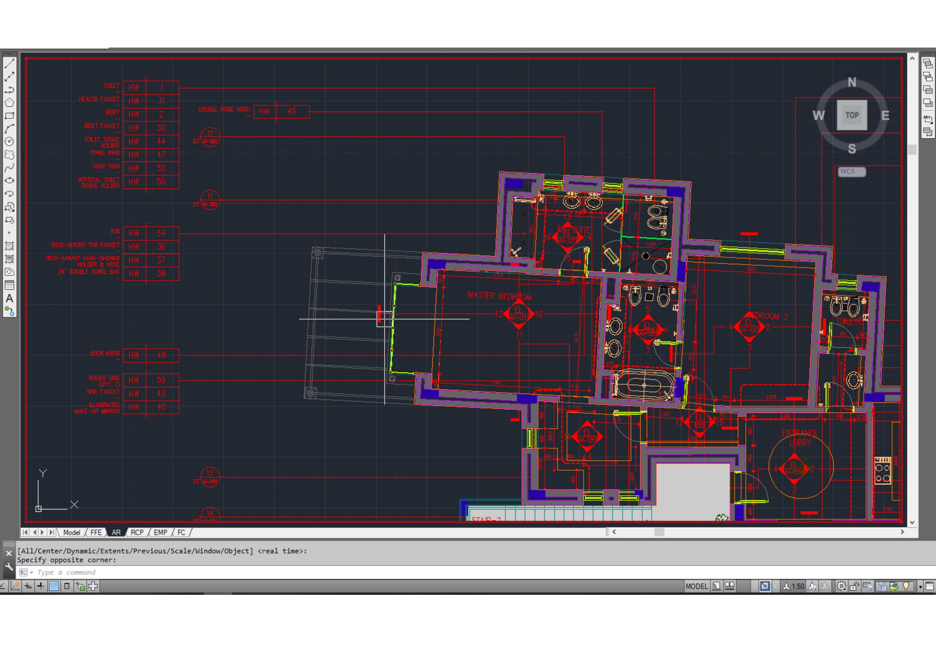 Autocad Drawings Sample for Interior Design, Interior Designer, Project ...