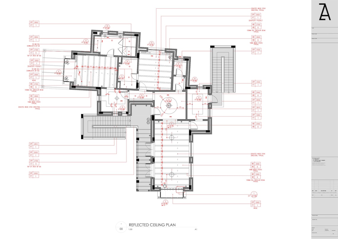 Autocad Drawings Sample for Interior Design, Interior Designer, Project ...