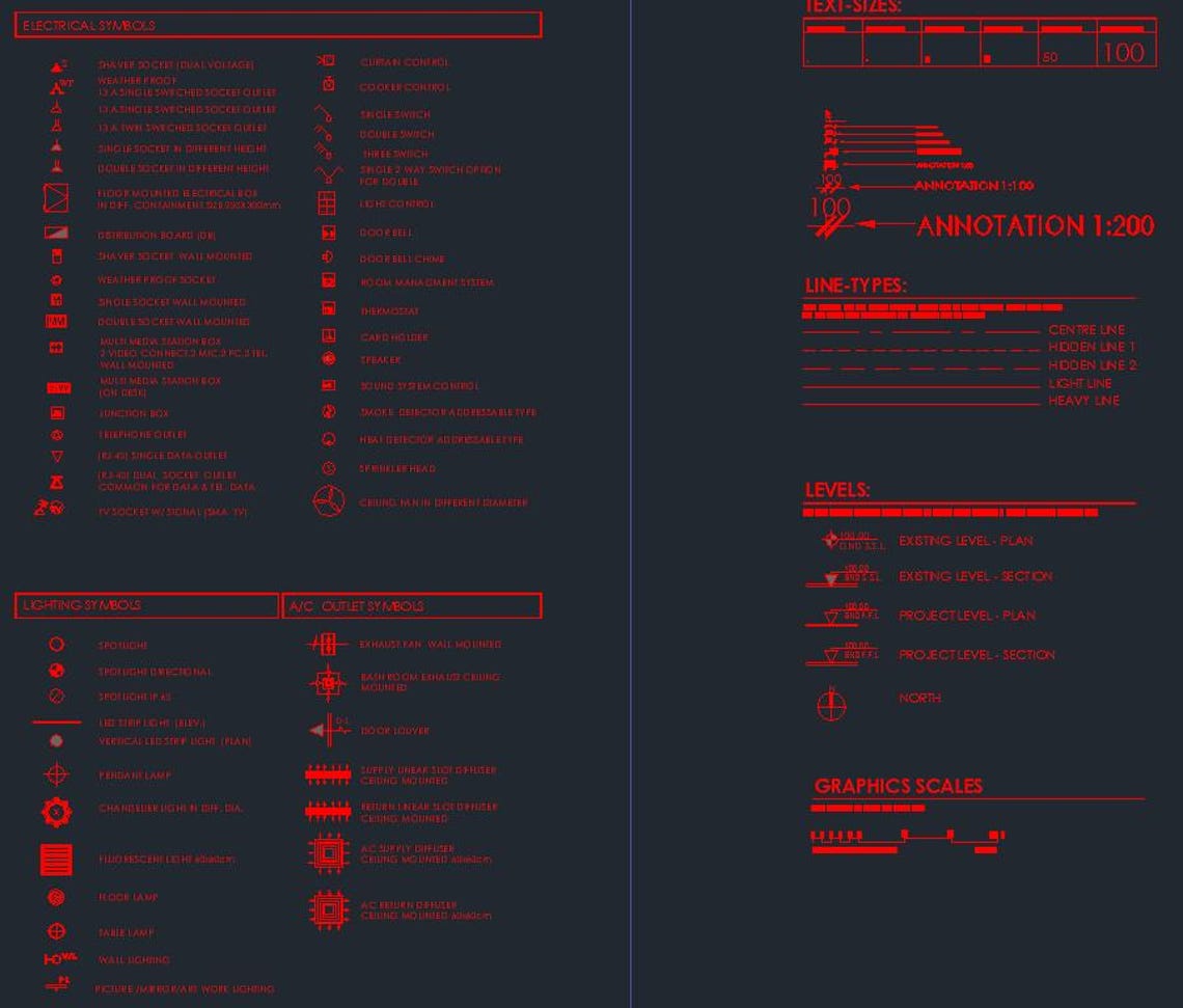 Autocad Drawings Sample for Architecture - Etsy
