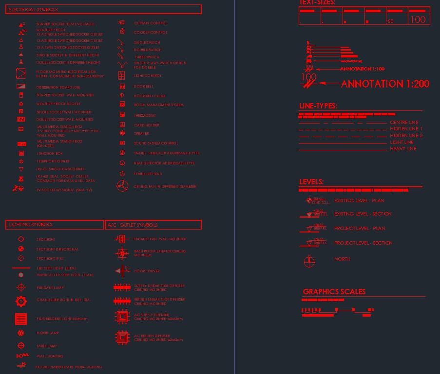 Autocad Drawings Sample for Architecture - Etsy