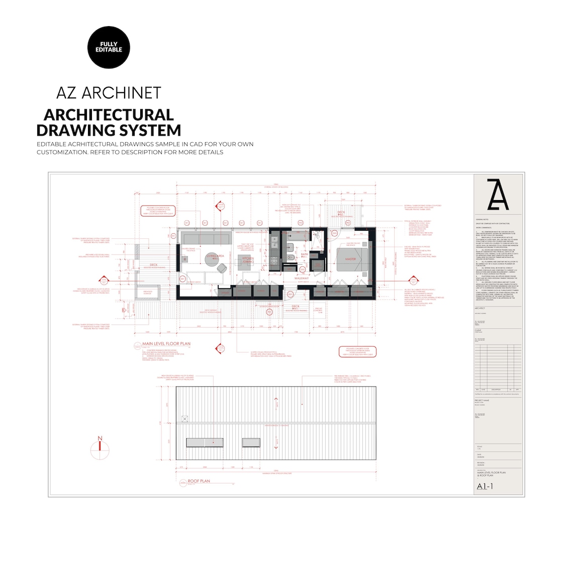 Autocad Template Pack, Autocad Sample, Autocad Template, Professional ...