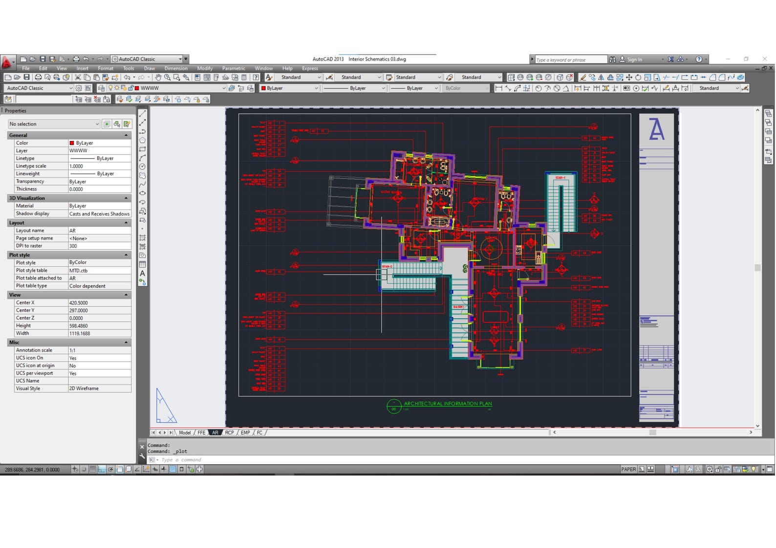 Autocad Drawings Sample for Interior Design, Interior Designer, Project ...