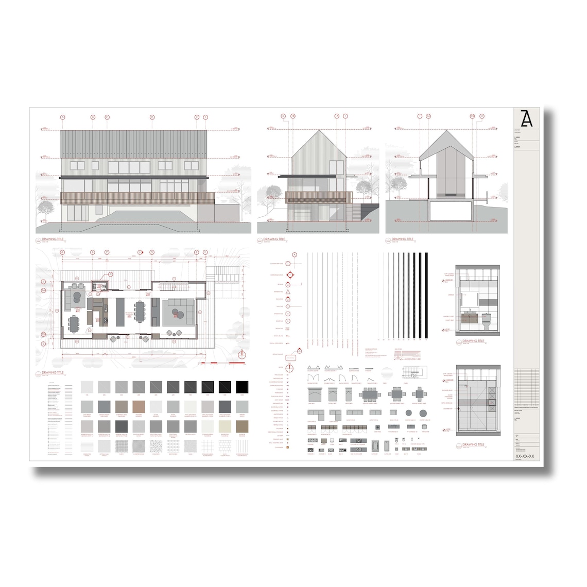 Autocad Templates Pack , CAD Drawing System , Title Blocks , Layering ...