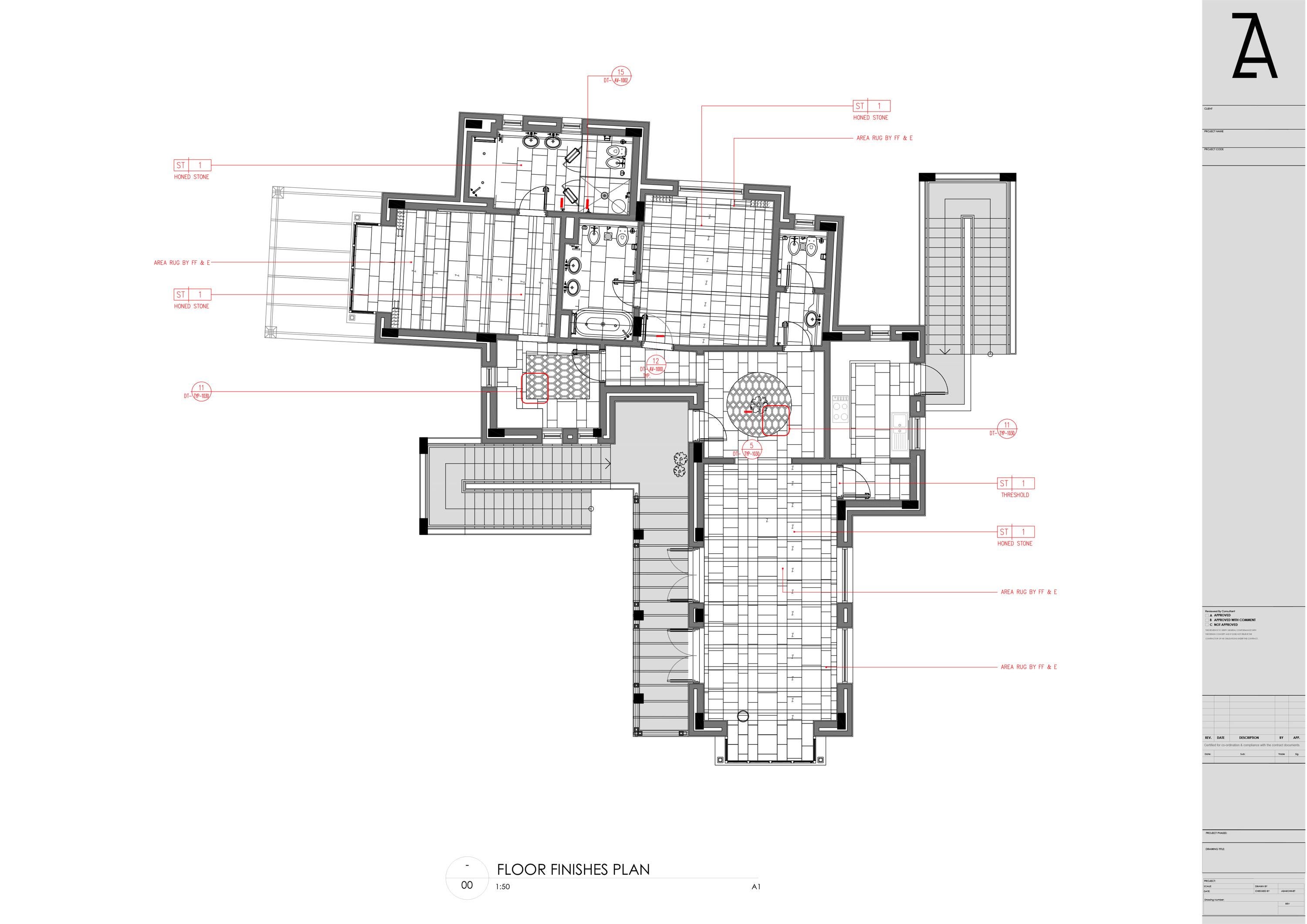 Autocad Drawings Sample for Interior Design, Interior Designer, Project ...