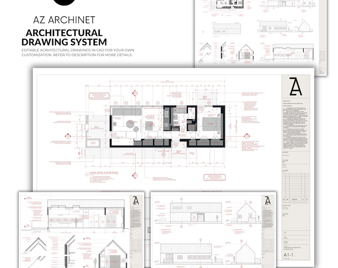 Autocad Template Pack, Autocad Sample, Autocad Template, Professional ...