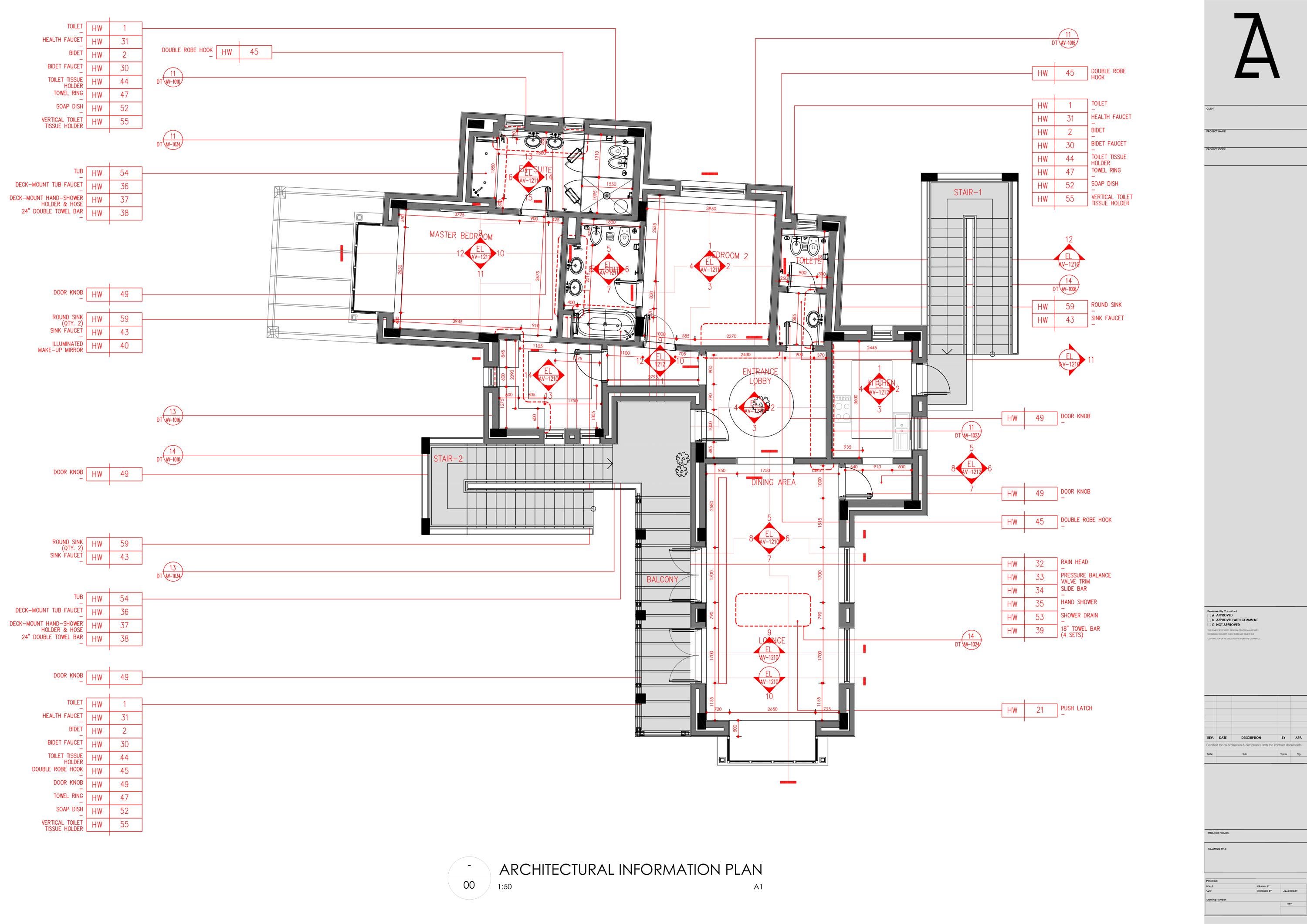 Autocad Drawings Sample for Interior Design, Interior Designer, Project ...