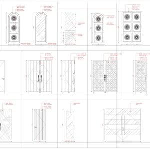 Doors Elevations Autocad Blocks | Architecture | Interior Design ...