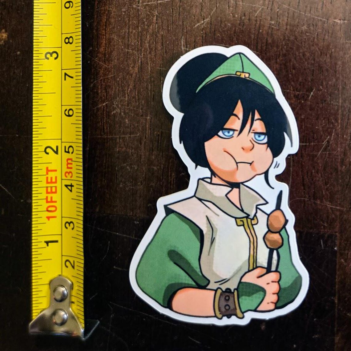 Toph Sticker - Team Avatar - Atla - Avatar - Etsy