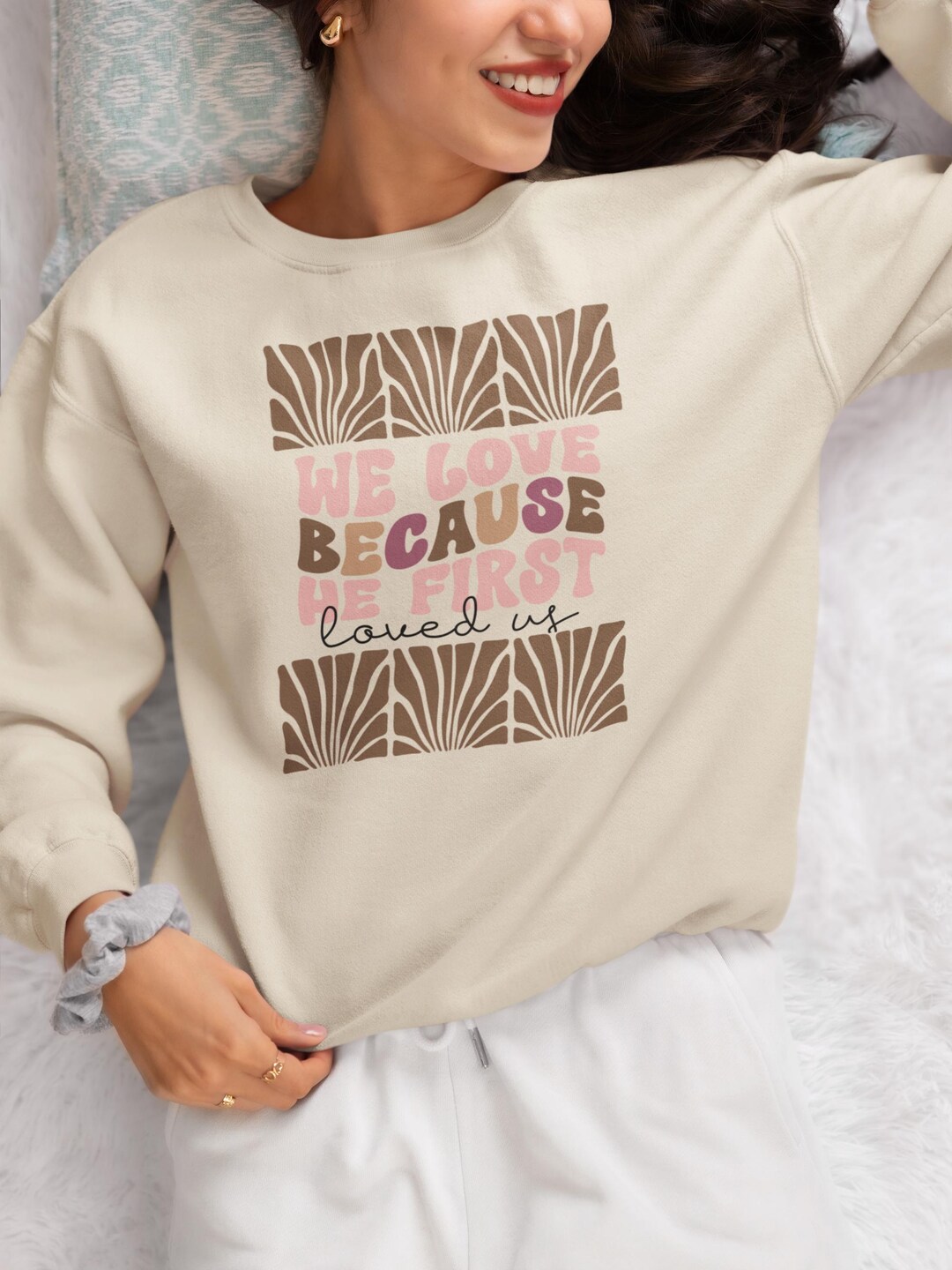 Christian Sweatshirt, Bible Verse Clothing, Faith-based Graphic Tees ...