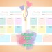Colorful Weekly Schedule Printable, Weekly Planner Printable, Home ...