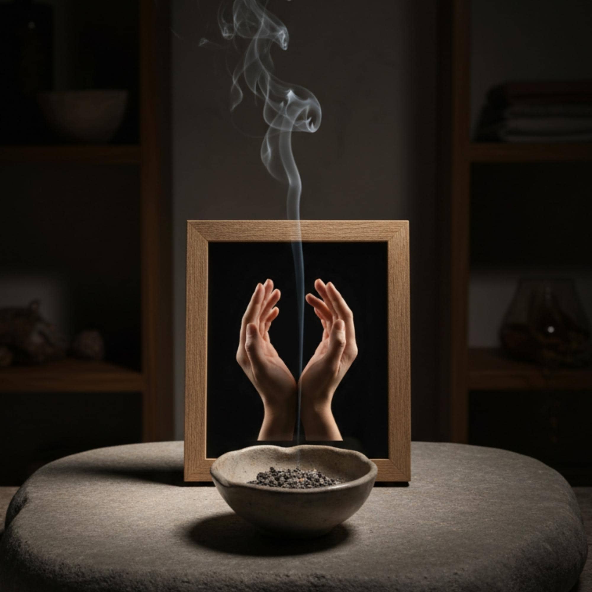 The Hold — Silent Gesture II Printable Ritual Image & Ceremonial Guide ...