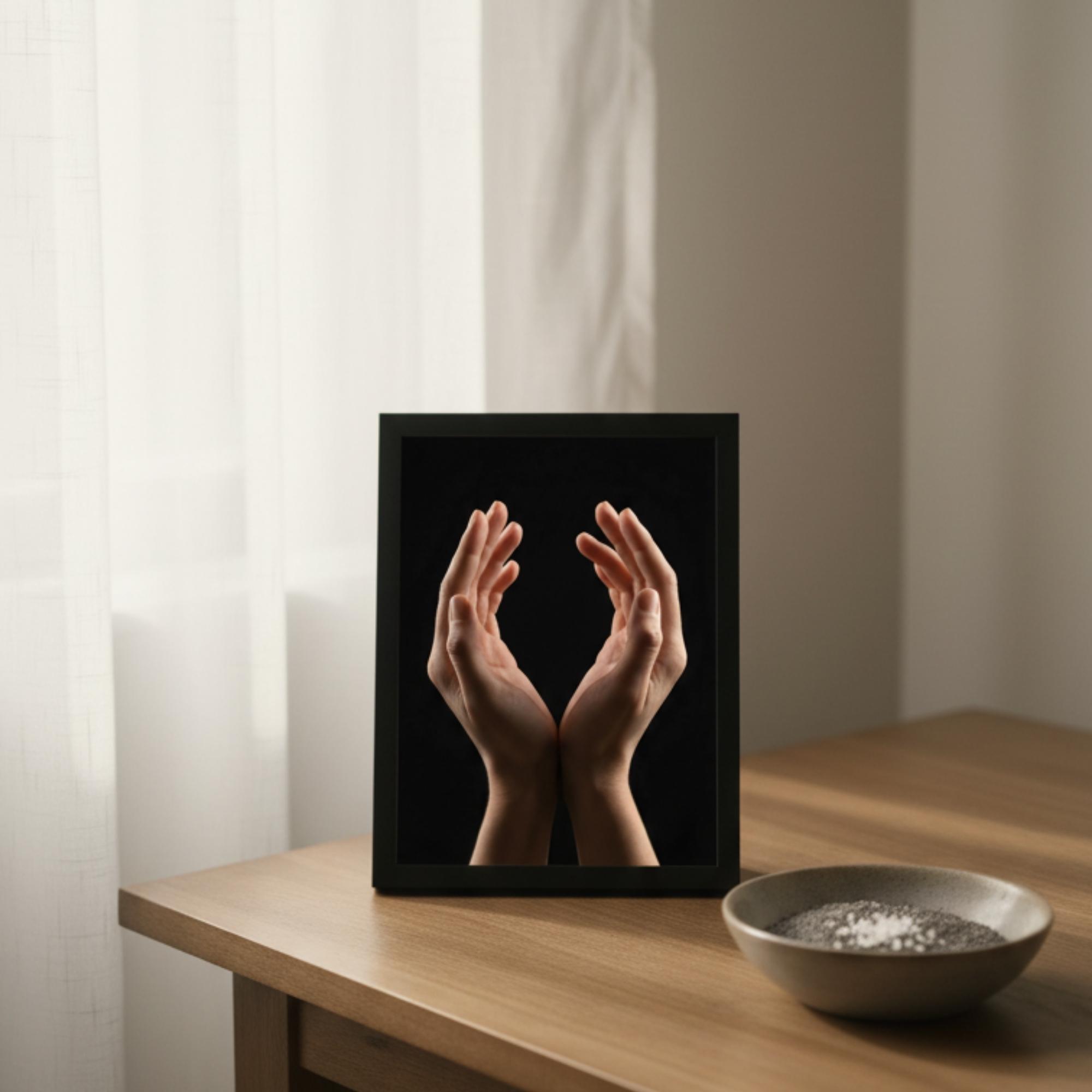 The Hold — Silent Gesture II Printable Ritual Image & Ceremonial Guide ...